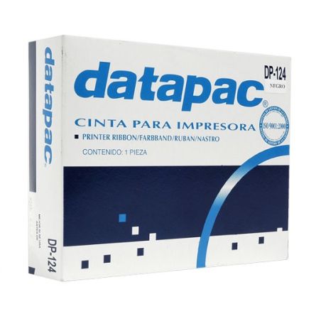 CINTA COLOR NEGRO DATAPAC DP-124