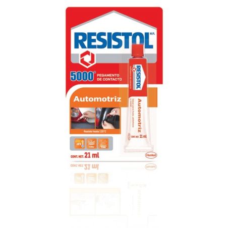 Resistol 5000 automotriz 21ml 5 piezas