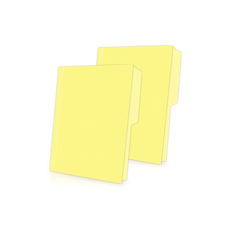 FOLDER DE PAPEL TAMAÑO CARTA TOPS PRODUCTS PENDAFLEX M750YEL TIPO 1/2 ...