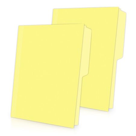 FOLDER DE PAPEL TAMAÑO CARTA TOPS PRODUCTS PENDAFLEX M750YEL TIPO 1/2 ...
