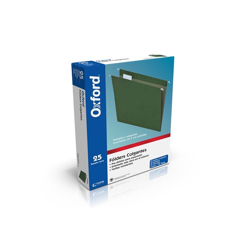 FOLDER DE PAPEL TAMAÑO CARTA TOPS PRODUCTS PENDAFLEX 91525 TIPO ...